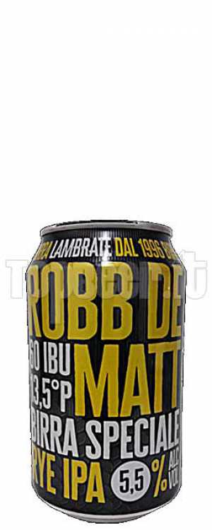 Birra LAMBRATE ROBB DE MATT LATTINA 33CL Rye Ipa | Topbeer